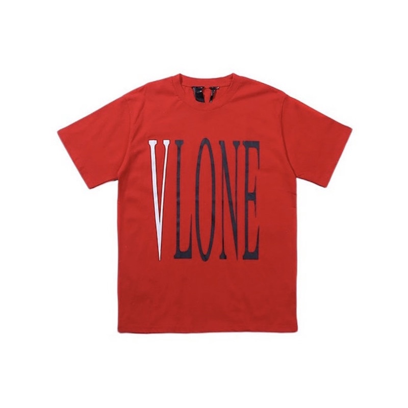 VLONE LOGO TEE (RED/BLACK) | Shopee Thailand