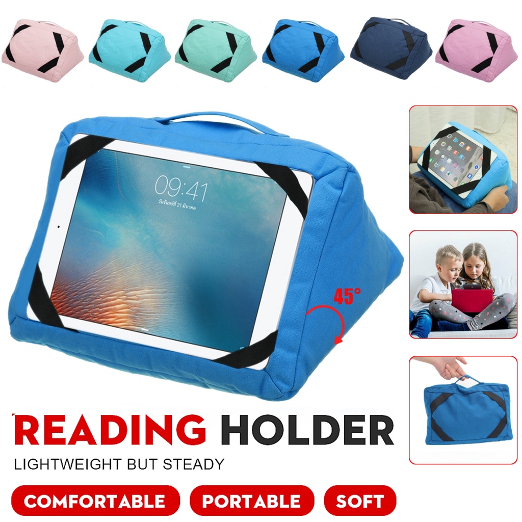Multi-Angle Pillow Tablet Read Holder Stand Foam Lap Rest Cushion for ...