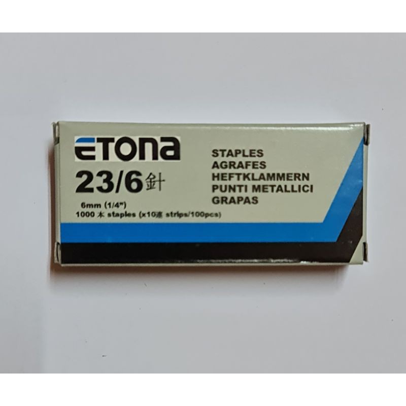 ลวดเย็บกระดาษ Etona 23/6 | Shopee Thailand