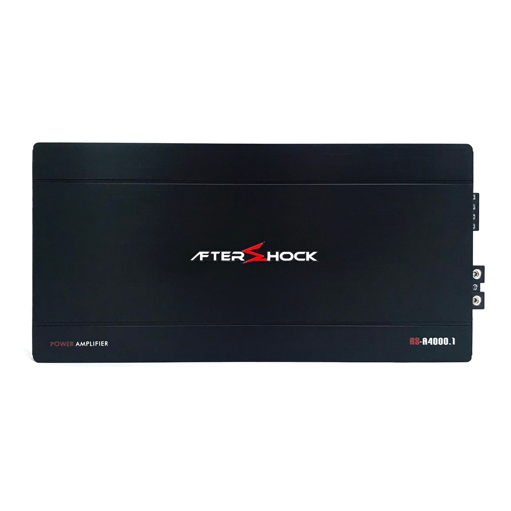 เพาเวอร์แอมป์ติดรถยนต์แรงๆดีๆ AFTERSHOCK รุ่น AS-A4000.1 CLASS D 4000w.MAX สีดำ เครื่องเสียงติด ...