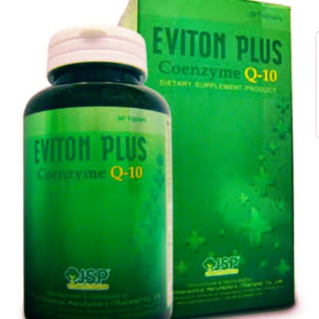 EVITON PLUS Coenzyme Q10 ขนาด 60 เม็ด | Shopee Thailand