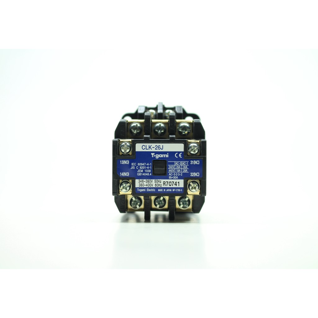 CLK-26J TOGAMI MAGNETIC CONTACTORS | Shopee Thailand