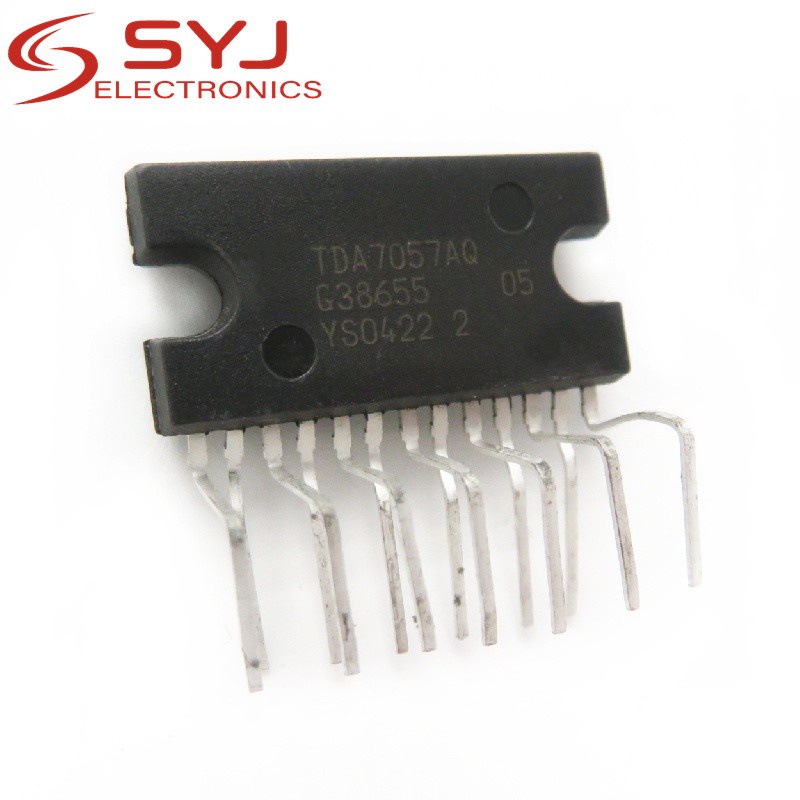 ชิ้นส่วนอะไหล่ Tda7057Aq Tda7057Q Tda 7057 Zip - 13 5 ชิ้น / ชุด ...