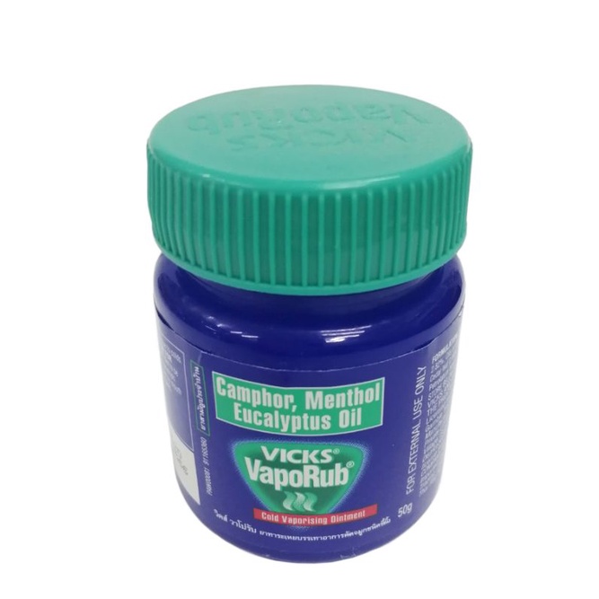 วิคส์วาโปรับ ขวด 25 กรัม 50 กรัม ทาแก้คัดจมูก VICK VAPORUP | Shopee ...
