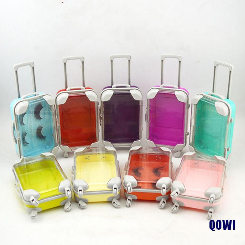 (QOWI) กล่องบรรจุภัณฑ์ สําหรับใส่ขนตาปลอม กระเป๋าเดินทาง | Shopee Thailand