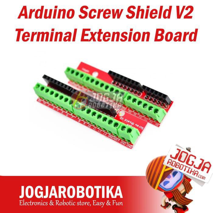 บอร์ดขยายบล็อคเทอร์มินัล Arduino Nano Uno Proto Screw Shield V2