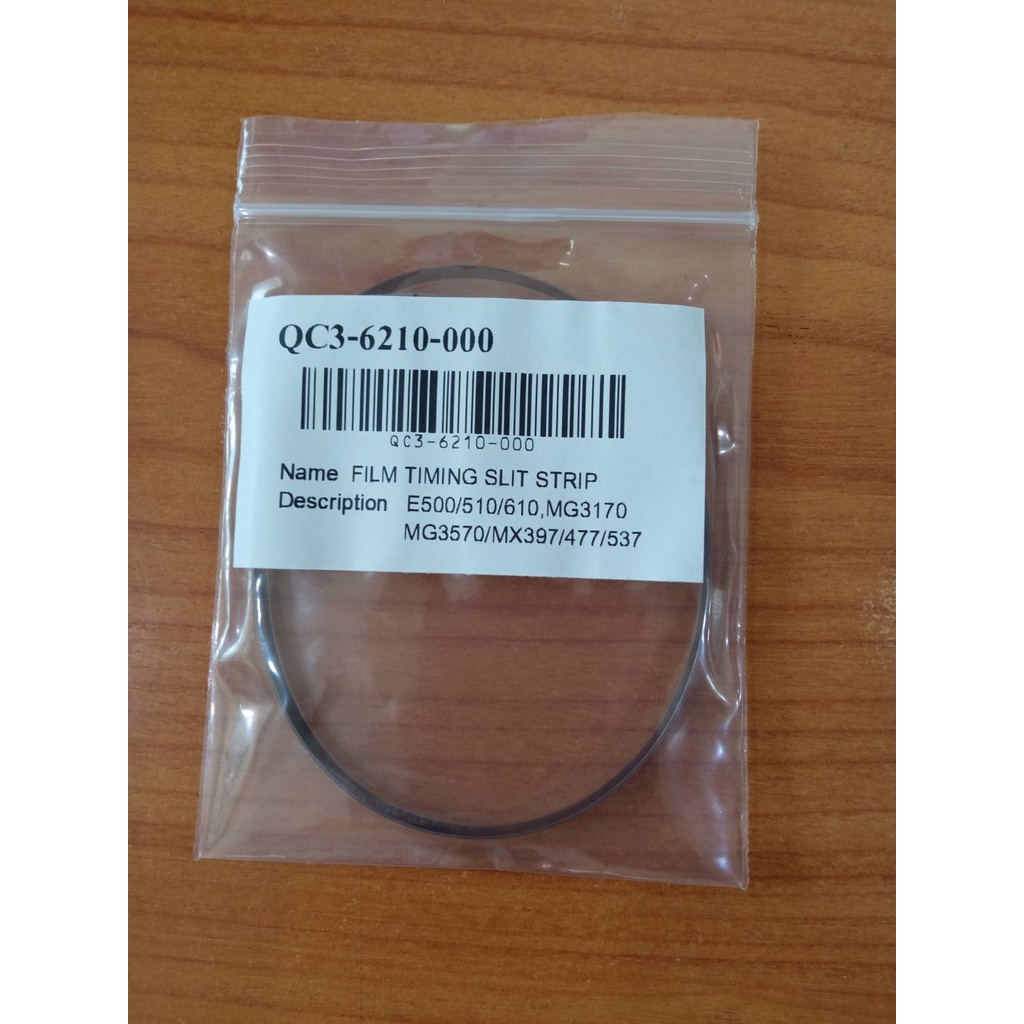 QC3-6210-000 เซ็นเซอร์หัวพิมพ์FILM,TIMING SLIT STRIP CANON E500/510 ...