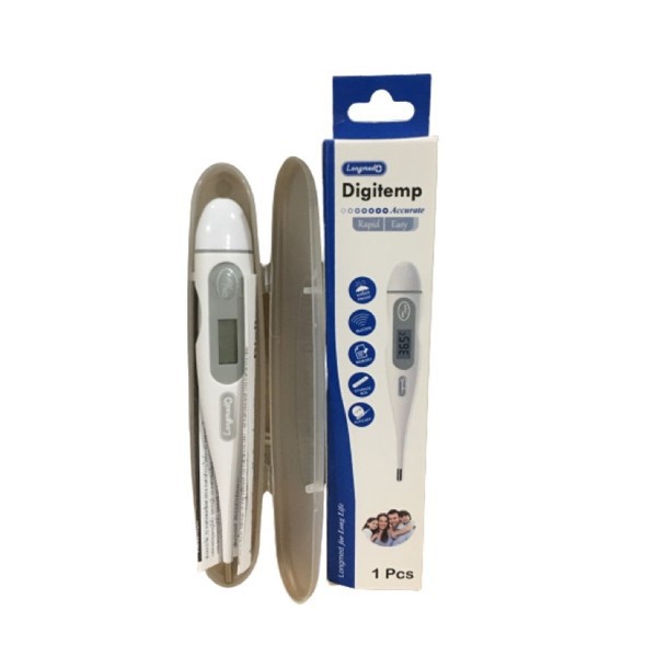 พร้อมส่ง**ของแท้ DIGITEMP DIGITAL THERMOMETER LONGMED ปรอทดิจิตอล ...