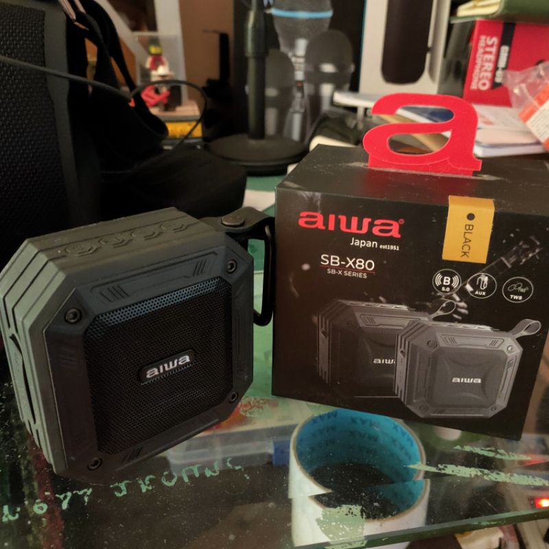 ลำโพงบลูทูธ Aiwa sb-x80 มือ2กันน้ำกันกะแทก sb-x series | Shopee Thailand