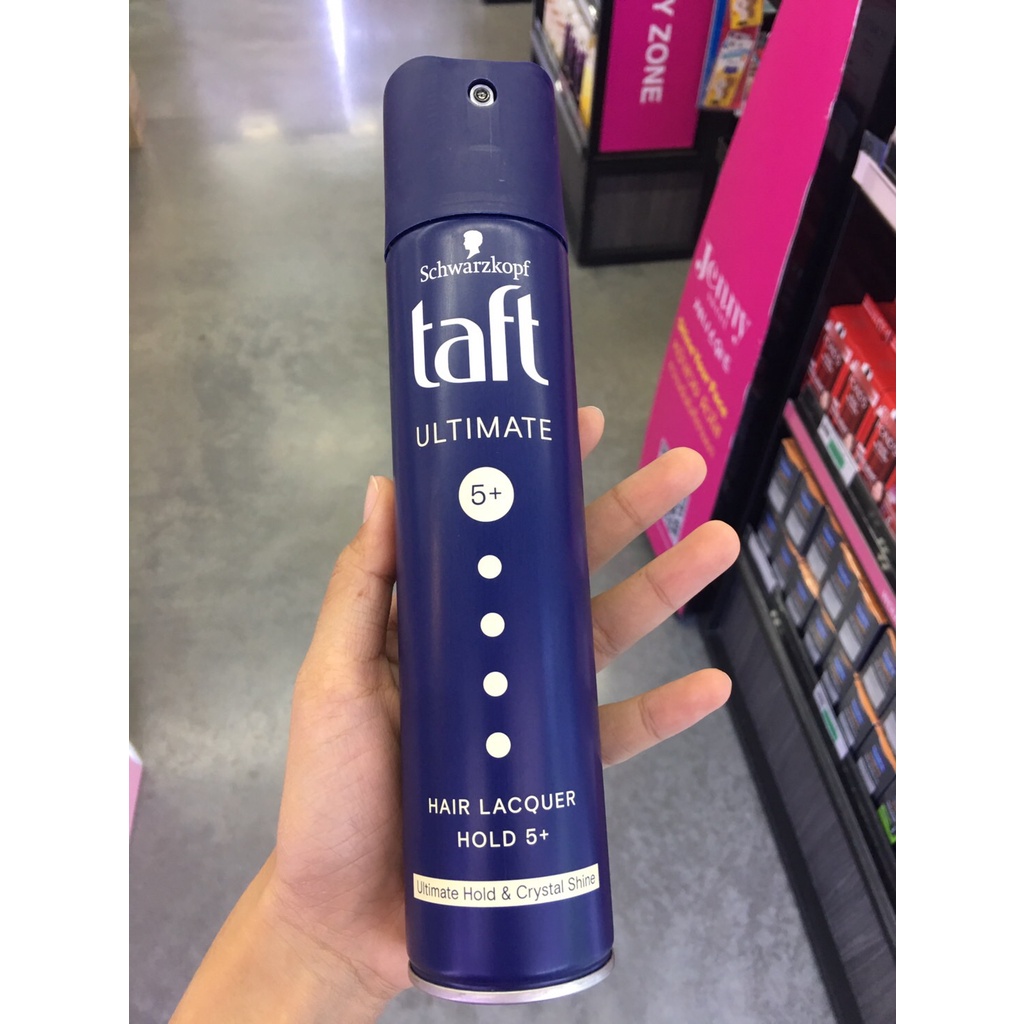 Schwarzkopf Taft Ultimate Hair Lacquer Hold 5+ (250 ml.) ชวาร์สคอฟ ...