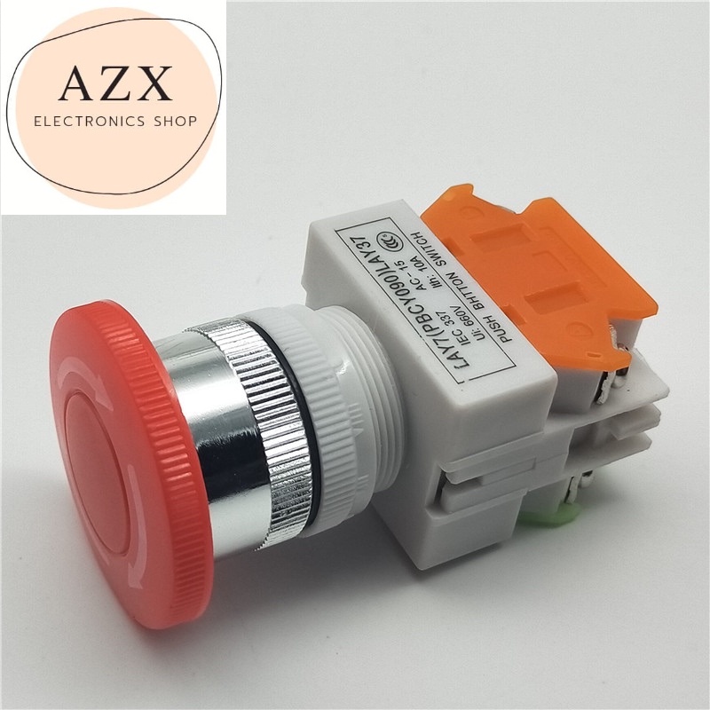 ถูกสุด! 22mmLAY37-11ZS LAY7 Y090 CBสวิตช์ดอกเห็ด. อีเมอเจนซี่ สินค้า ...