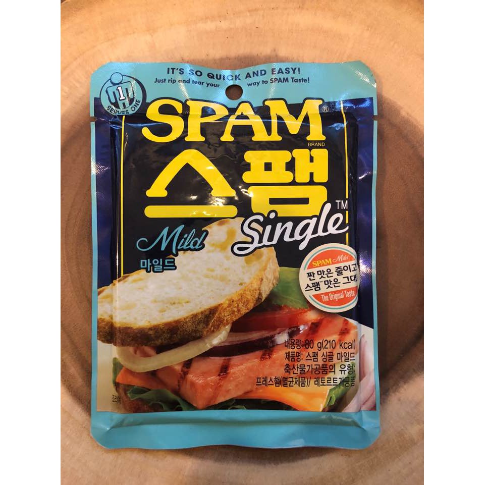cj spam สูตร light 25% ลดเค็ม แฮมกระป๋อง 340g/300g/200g/80g. แฮมหมูกระป๋อง 스팸마일드 | Shopee Thailand