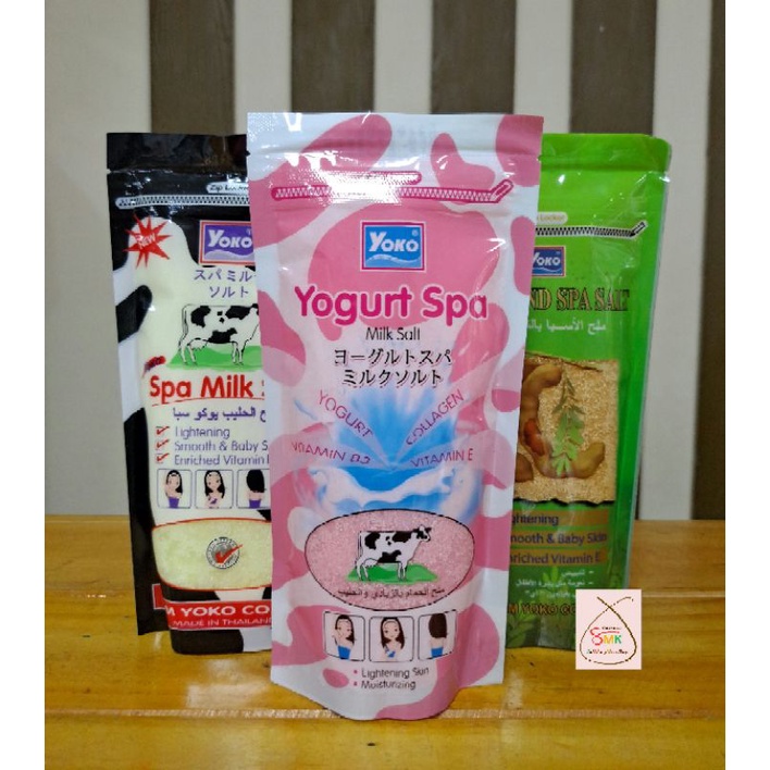 YOKO - Spa Salt (Yogurt Spa, Spa Milk salt, Tamarind Spa Salt) 300g ...