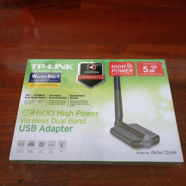 TP-Link AC600 High Power Dual band (Acher T2UHP) | Shopee Thailand