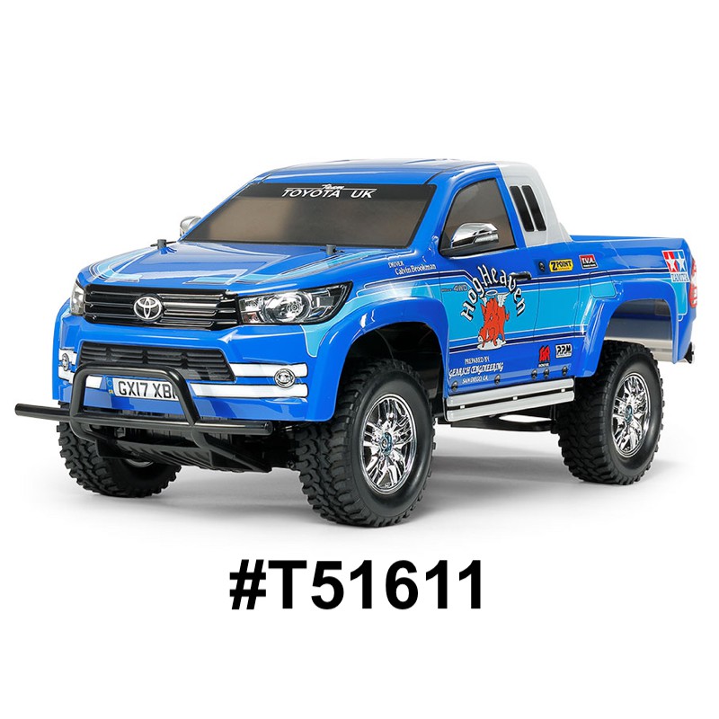 TAMIYA 51611 บอดี้ TOYOTA HILUX EXTRA CAB ยังไม่ได้ตัดเจาะและทำสี ...