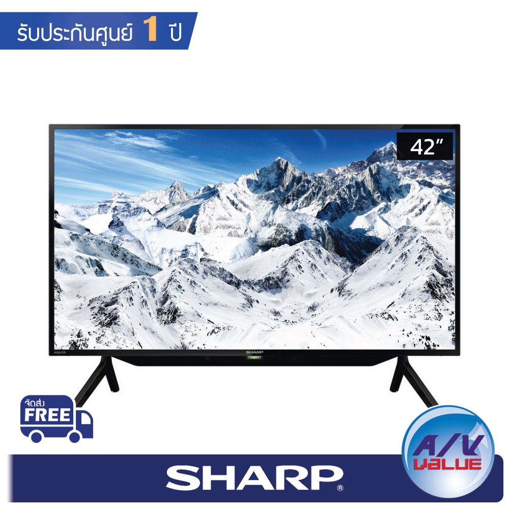Sharp AQUOS LED TV รุ่น 2T-C42BG1X ขนาด 42 นิ้ว Android TV | Shopee Thailand