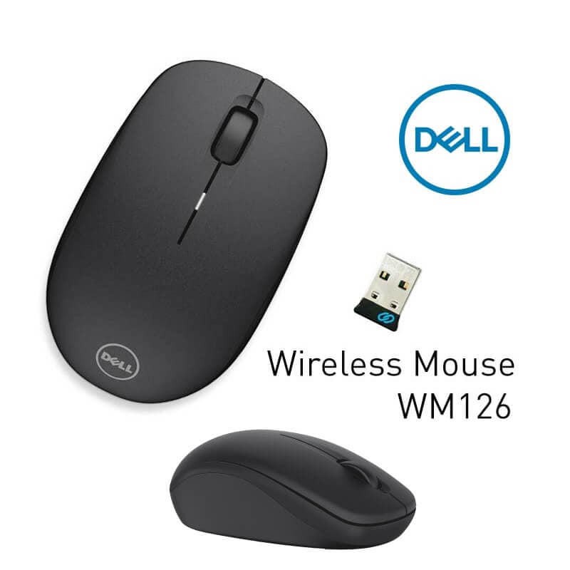Dell WM126 Optical Wireless Mouse เม้าส์ไร้สาย Kit - Dell Optical ...