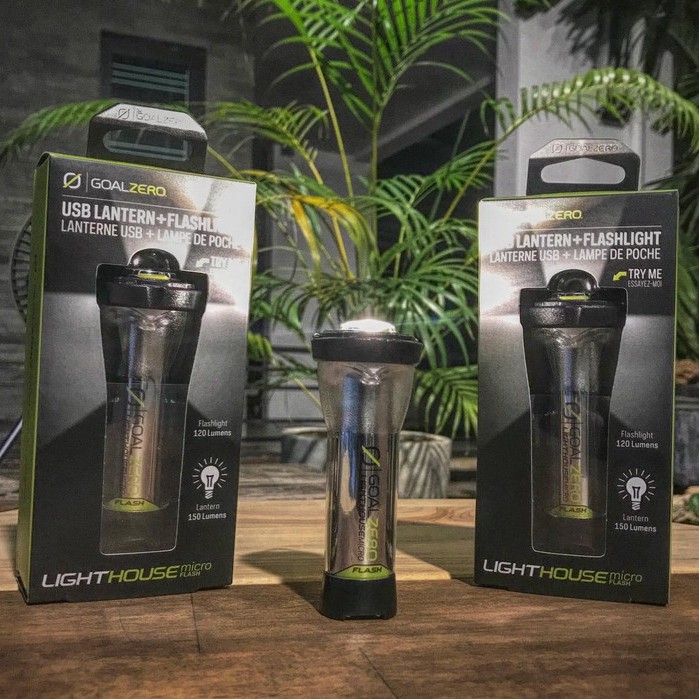 Goal Zero Lighthouse Micro Flash USB Rechargeable Lantern | Shopee Thailand