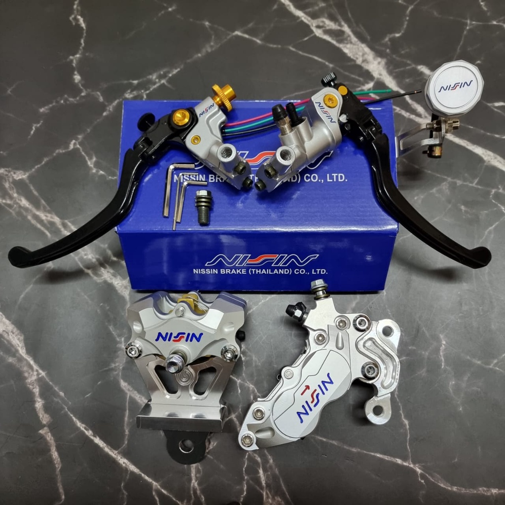 Y15/y16/rs150/rsx150/xmax/nvx/125z/lc135 4S 5S NISSIN 4POT P4 M3 ...