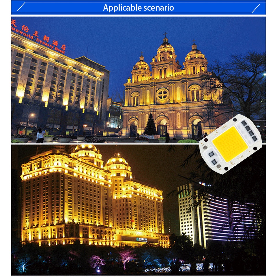 ชิปหลอดไฟ Led ชิป 20W 30W 50W 220V 110V | Shopee Thailand