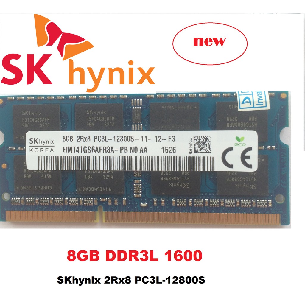 SK Hynix 4GB,8GB 2Rx8 DDR3,DDR3L-1600MHz 204Pin S0-DIMM สำหรับ สำหรับ Notebook | Shopee Thailand
