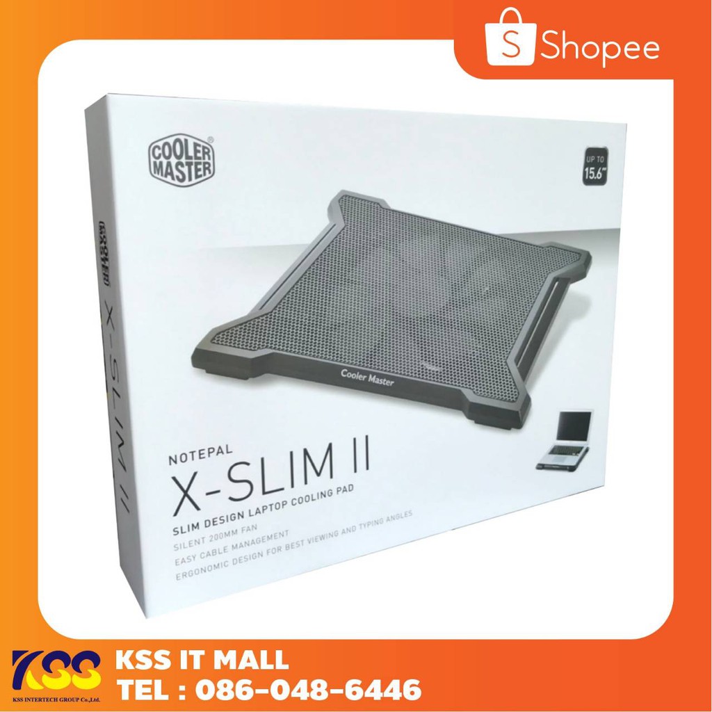 Cooler Master Notepal X-Slim II | Shopee Thailand