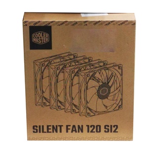 พัดลมเคส COOLER MASTER SILENT FAN 120 SI2 4 in 1 120mm Silent Fans Pack ...