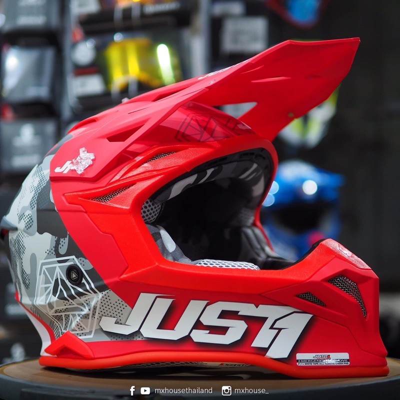 หมวกกันน็อควิบาก JUST1 J39 Kinectic ปี 2021 | Shopee Thailand