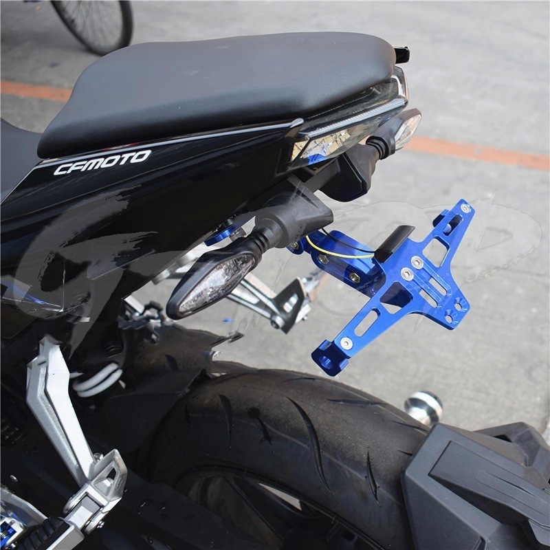 อุปกรณ์ตกแต่งรถมอเตอร์ไซค์ ปรับเปลี่ยนรถจักรยานยนต์ ยกรอบป้ายทะเบียนพับ ...