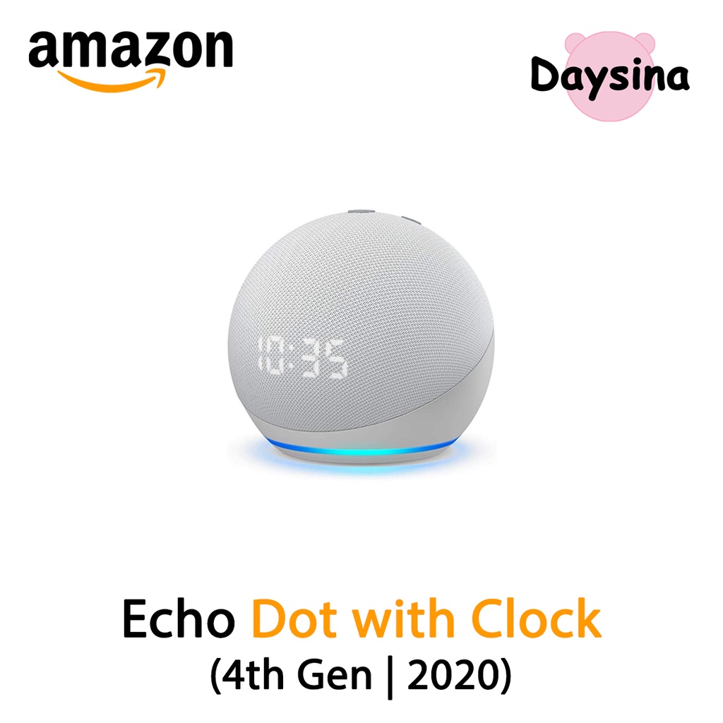 Amazon Echo Dot (4th Gen, 2020 release) Smart speaker with Clock and ...