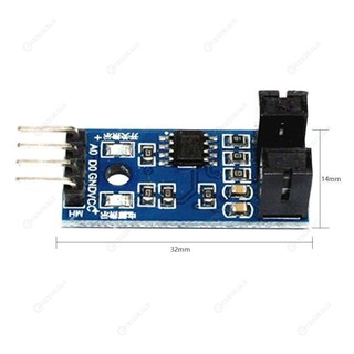 Arduino Speed Sensor Module Tacho Sensor Slot-type Optocoupler Tacho ...