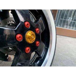 Motorcycle Hubcaps Wheel Side Covers CNC for Vespa GTS GTV 300 LX S125 ...