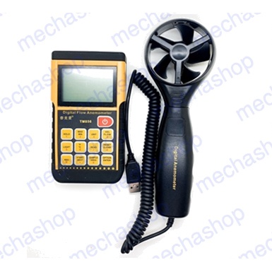 เครื่องวัดความเร็วลมใบพัดแยก0.3~45m/s digital anemometer professional ...
