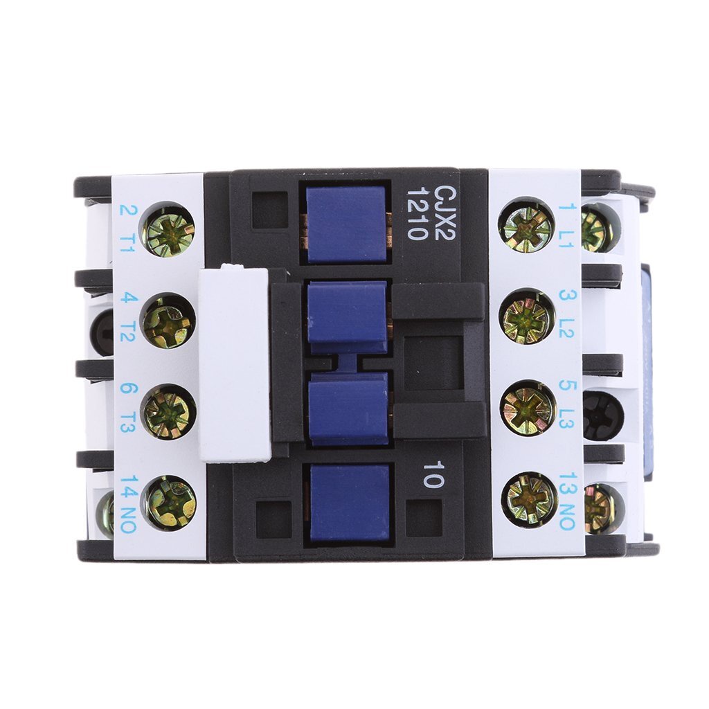 CJX2-1210 AC Magnetic Contactor 220VAC Coil Voltage 3 Poles แมกเนติกคอน ...
