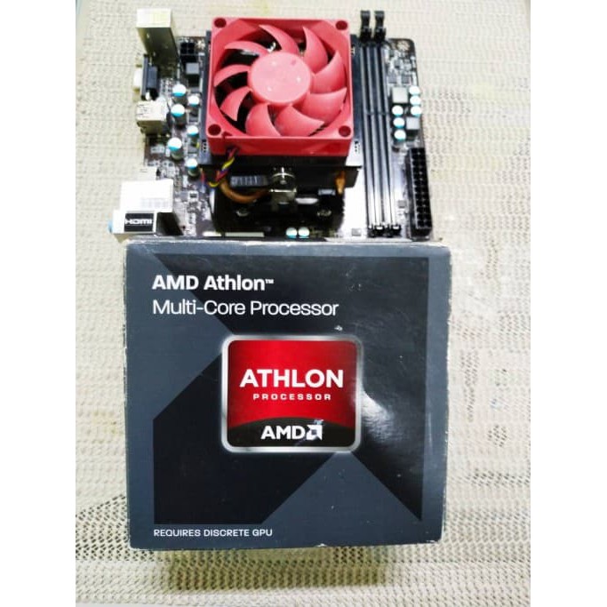 CPU ซีพียู AMD ATHLON x4 845 3.5 GHz ++มัดรวม MAINMOARD MSI A68HM-E33 V2 SOCKET FM2+ | Shopee ...