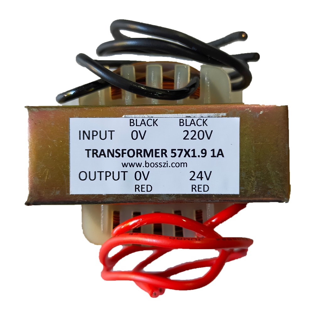 หม้อแปลง Input 220Vac Output 24Vac 1A TRANSFORMER INPUT220VAC OUTPUT ...