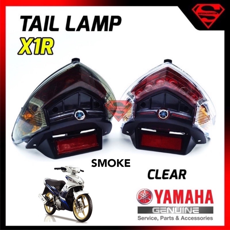 X1r TAIL LAMP TAIL LIGHT TAILLIGHT BELAKANG X1R TINTED HEAD LAMP TAIL LAMPU DEPAN SMOKE BELAKANG ...