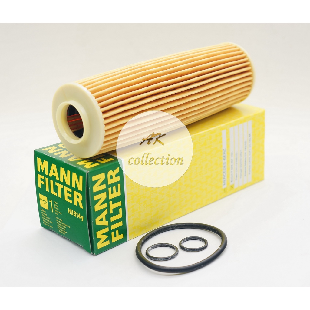 benz กรองน้ำมันเครื่อง oil filter MANN FILTER HU514Yเครื่อง M271 EVO ...