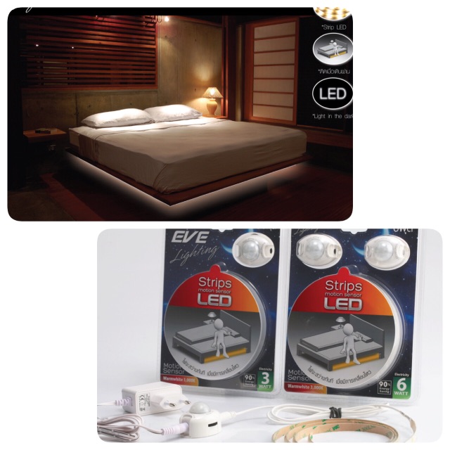 ลดทันที 100 EVE LED Strip light motion sensor | Shopee Thailand
