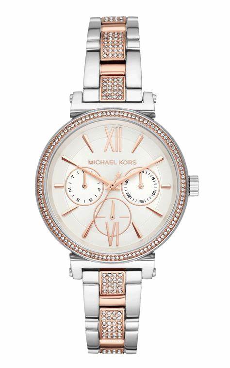 Michael Kors ผู้หญิง แฟชั่น หรูหรา นาฬิกา MK MK4353 MK4354 34mm ...
