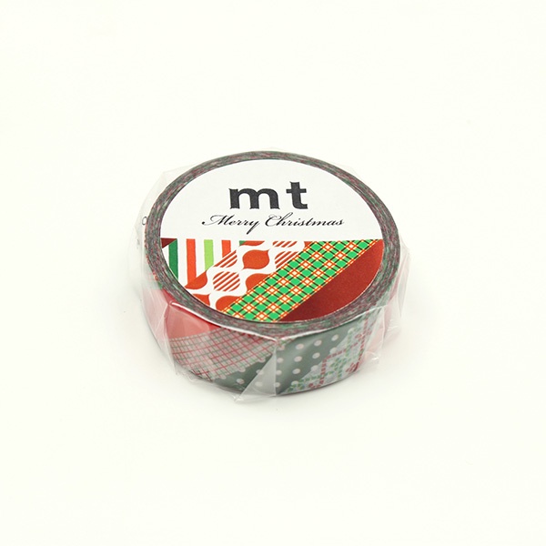 mt Christmas stripe (MTCMAS109) / เทปตกแต่งวาชิ ลาย Christmas stripe ...