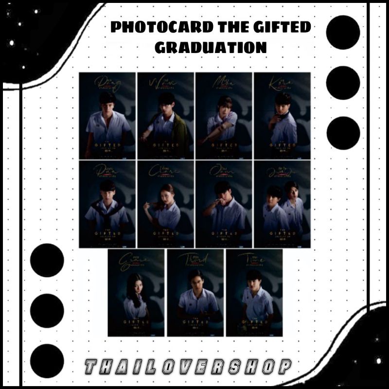โฟโต้การ์ด THE GIFTED GRADUATION SERIES Raikantopeny THAI ACTOR GMM ...