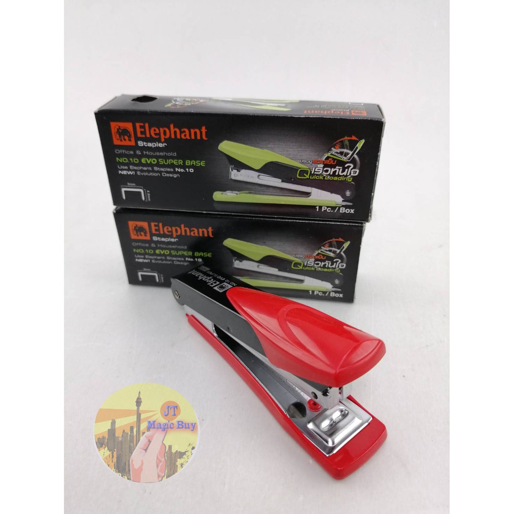 Elephant เครื่องเย็บกระดาษ ตราช้าง เบอร์ 10 อีโว Elephant Stapler No.10 ...