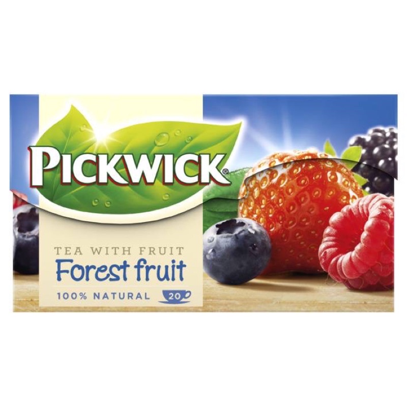 ชาผลไม้ป่าธรรมชาติแท้100% Pickwick Tea with fruit ,(Forest fruit) 20 ...