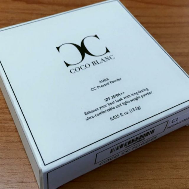 CoCo Blanc แป้งโคโค่หน้าเงา เนียนใส ไม่โบ๊ะ | Shopee Thailand