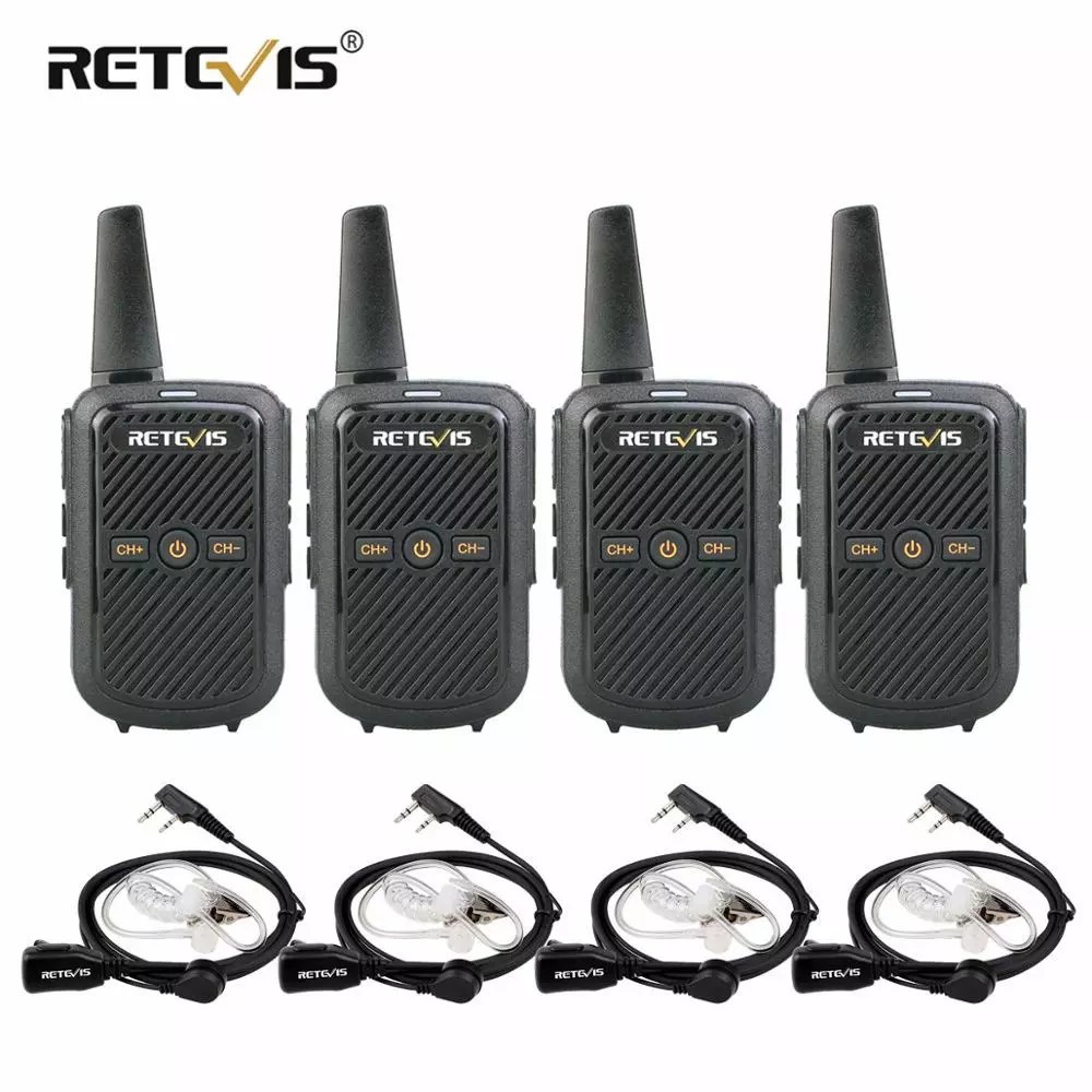Retevis RT15 วิทยุแบบพกพาขนาดเล็ก 2W Type-C ชาร์จสําหรับโรงแรมร้านอาหาร ...