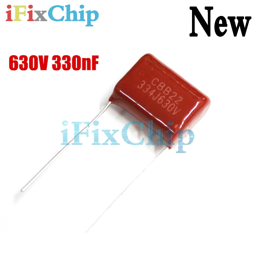 10 ชิ้น 630V334J 0.33UF Pitch 15 มม.630V 334 330NF CBB ตัวเก็บประจุฟิล์มโพรพิลีน | Shopee Thailand