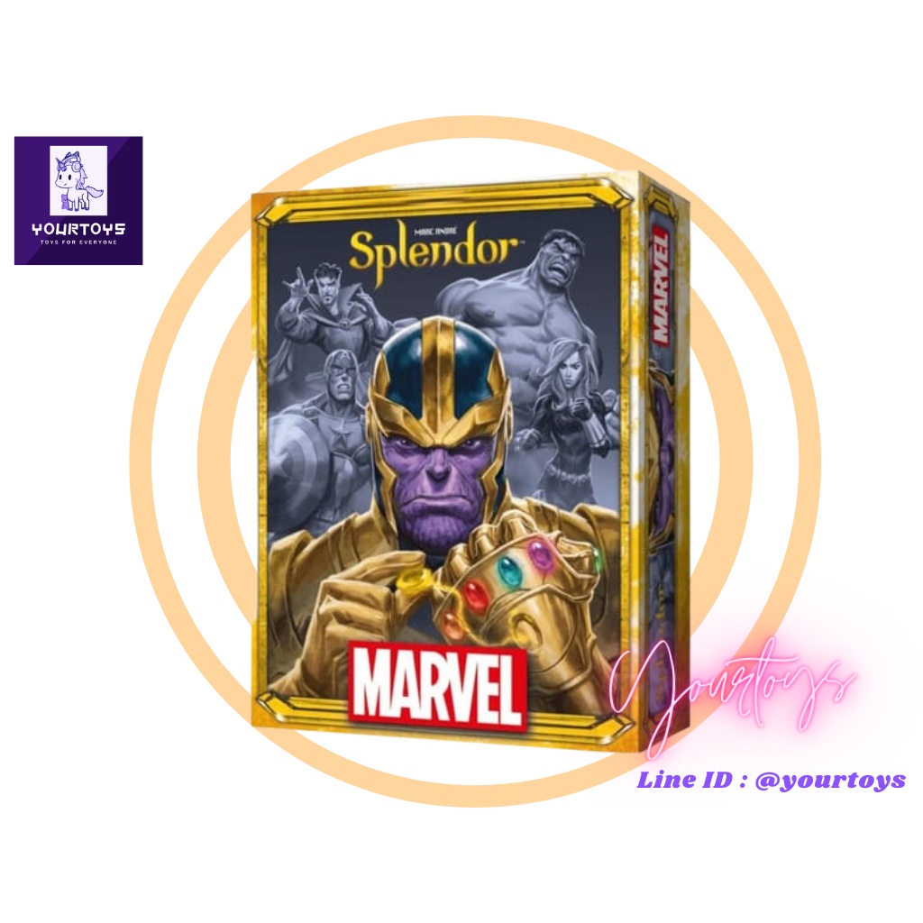 Splendor Marvel เกมค้าเพชร มาร์เวล Board Game บอร์ดเกม Avengers (ภาษา ...