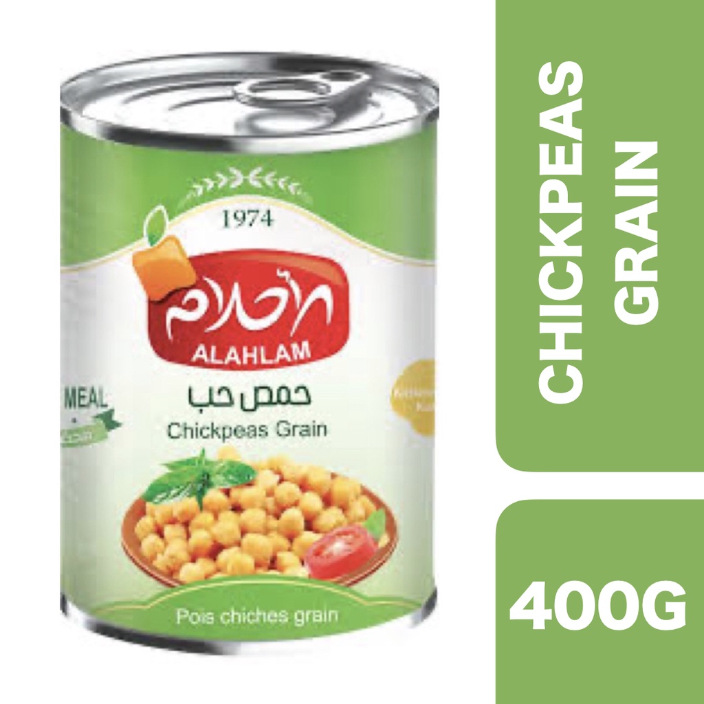 Al Ahlam Chickpeas Grain 400g ++ อัลอะห์หลาม ถั่วชิกพีเกรน 400 กรัม ...