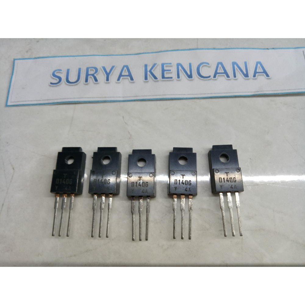 ทรานซิสเตอร์ 2SD1406 D1406 TOSHIBA | Shopee Thailand